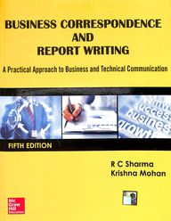 Buy Business Correspondence & Report Writing book : Rc Sharma,Krishna ...