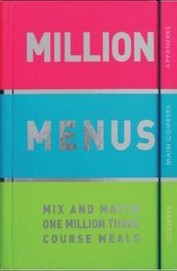 Buy Million Menus - Mix & Match One Million Three Course Meals book ...