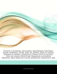 Buy Islamic Calendar, Including: Muharram, Sha'aban, Rajab, Shawwal ...