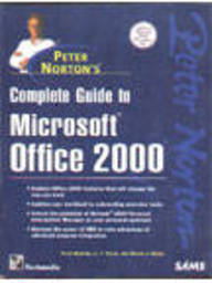 Buy Peter Nortons Complete Guide To Ms Office 2000 book : Peter Norton ...