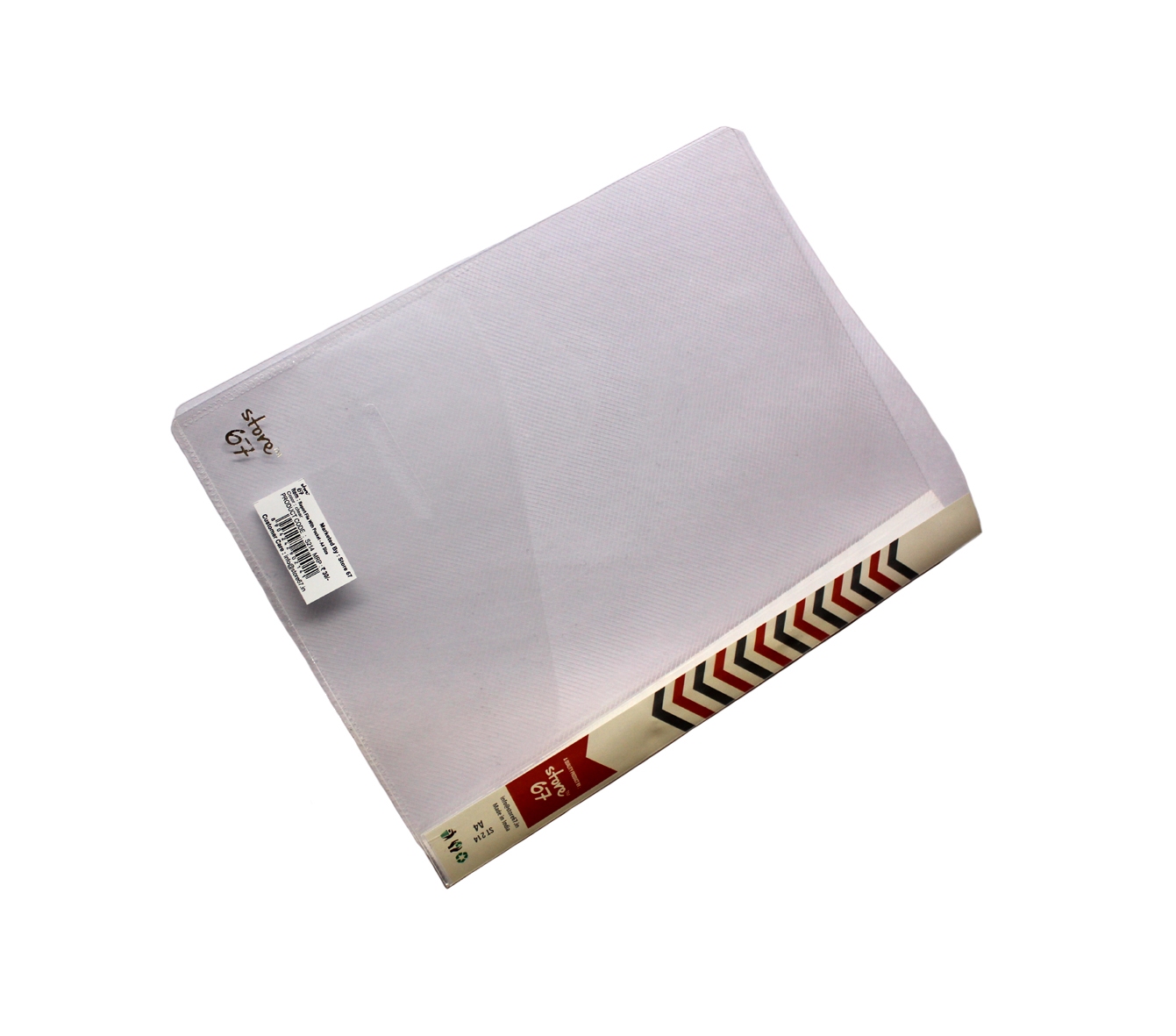 Buy Store67 Report File With Pocket-Size A4 book : , 424290214X ...