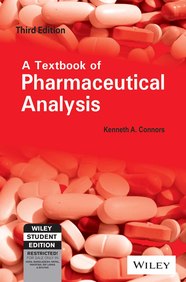 Buy Textbook Of Pharmaceutical Analysis book : Kenneth A Connors ...
