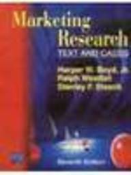 Buy Marketing Research Text & Cases book : Harper W Boyd,Ralph Westfall ...