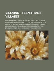 Buy Villains - Teen Titans Villains: Brotherhood of Evil Members, Angel ...