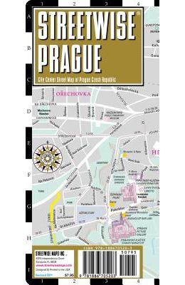 Buy Streetwise Prague Map - Laminated Center City Street Map of Prague ...