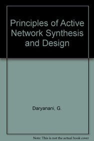 Buy Principles Of Active Network Synthesis And Design book : Gobind ...