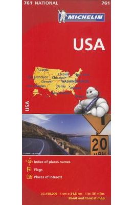 Buy Michelin USA Road Map book : Michelin Travel & Lifestyle ...