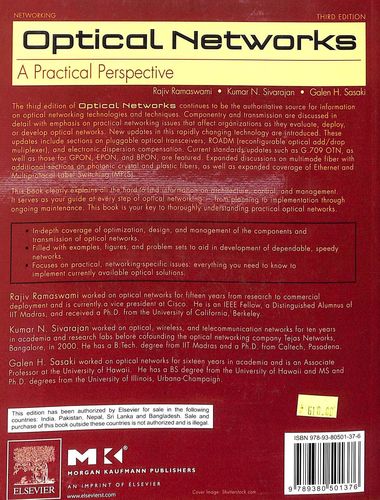 Buy Optical Networks A Practical Perspective book : Rajiv Ramaswami ...