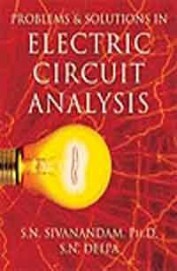 Buy Problems & Solutions In Electric Circuit Analysis book : Sn ...