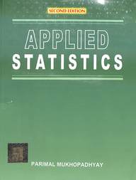 Buy Applied Statistics book : Parimal Mukhopadhyay , 8187134380 ...