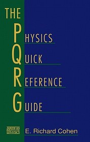 Buy The Physics Quick Reference Guide book : E. Richard Cohen ...