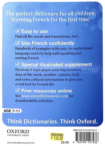 Oxford School French Dictionary Oxford School French Dictionary