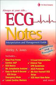 Buy Ecg Notes: Interpretation And Management Guide book : Shirley A ...