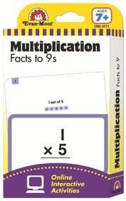 Buy Flashcards: Multiplication Facts to 9s (Flashcards: Math) book ...