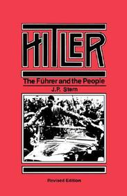 Buy Hitler: The Fuhrer And The People book : Stern , 0520029526 ...