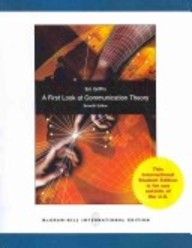 Buy A First Look At Communication Theory book : Griffin , 0071270531 ...