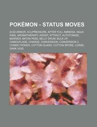 Buy Pokemon - Status Moves: Acid Armor, Acupressure, After You, Amnesia ...