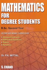 Buy Mathematics For Degree Students Bsc 2nd Year book : Pk Mittal ...