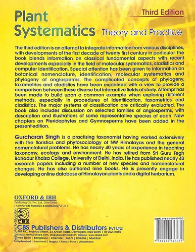 Buy Plant Systematics Theory & Practice book : Gurcharan Singh ...