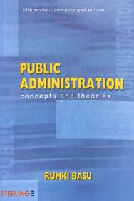 Buy Public Administaration Concepts & Theories book : Rumki Basu ...