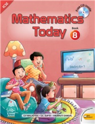 Buy Mathematics Today Class 8 W/Cd : Icse book : Op Malhotra,Sk Gupta ...
