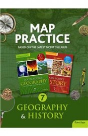 Buy Map Practice Geography & History Class 7: Cbse book : Rk Jain ...