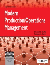 Buy Modern Production Operations Management book : Elwood S Buffa ...