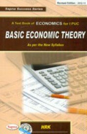 Buy Basic Economic Theory 1st Puc book : Hrk , 8128002740, 9788128002748 - SapnaOnline.com India