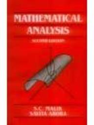 Buy Mathematical Analysis book : S. C. Malik , 812242175X ...