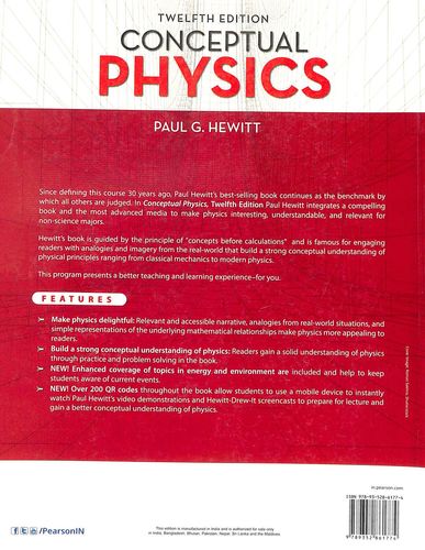 Buy Conceptual Physics book : Paul G Hewitt , 9352861779, 9789352861774 ...