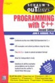 Buy Schaum's Outlines Series: Programming With C++, 2/E book : Hubbard ...