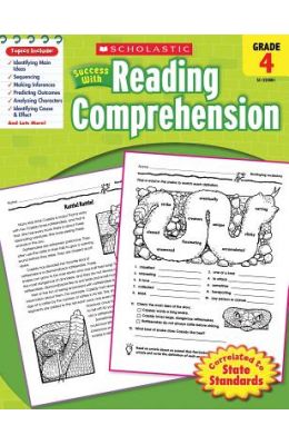 Buy Scholastic Success with Reading Comprehension, Grade 4 book : Kathy ...