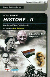 Buy Text Book Of History 2nd Puc book : Seetharam Bhat B,Ram Prasad ...