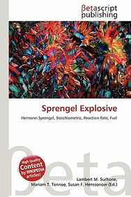 Buy Sprengel Explosive book : Lambert M. Timpledon,Miriam T. Marseken ...