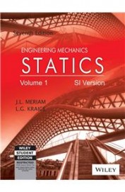 Buy Engineering Mechanics Statics Vol 1 Si Version book : Jl Meriam,Lg ...