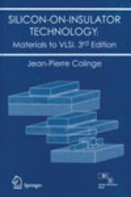 Buy Silicon On Insulator Technology Materials To Vlsi book : Jean ...