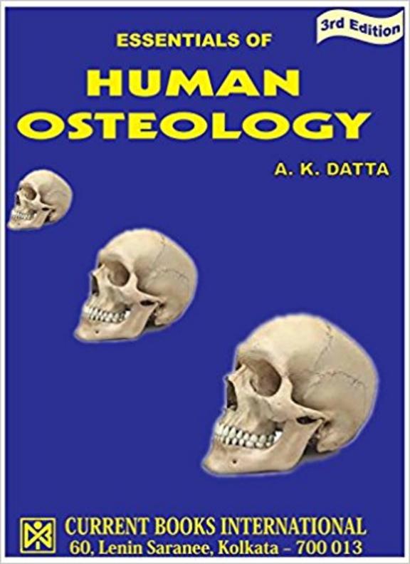 Buy Essentials Of Human Osteology book : Ak Datta , 4567149378 ...