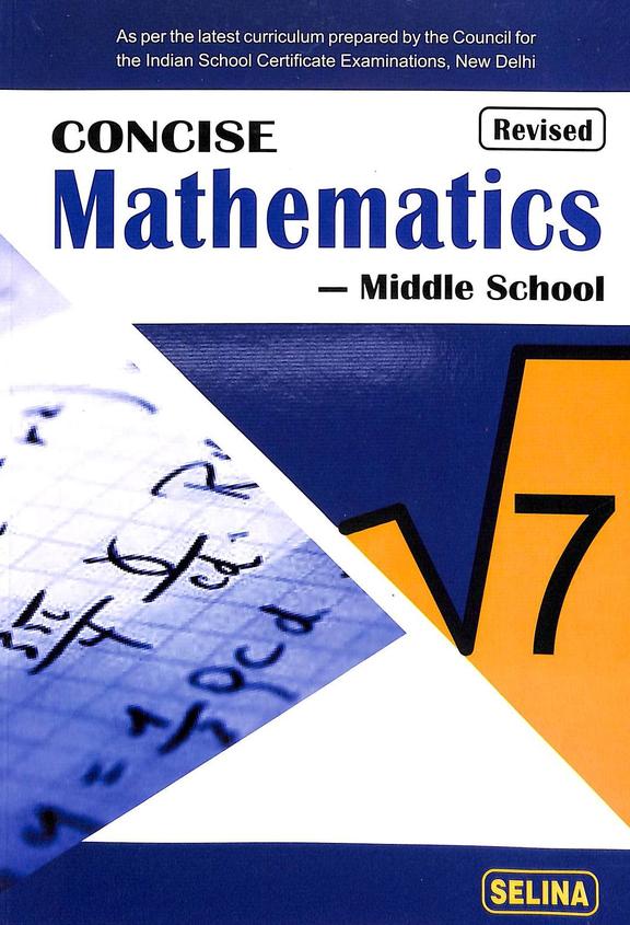 Buy Concise Middle School Mathematics Class 7 : Icse book : Rk Bansal ...