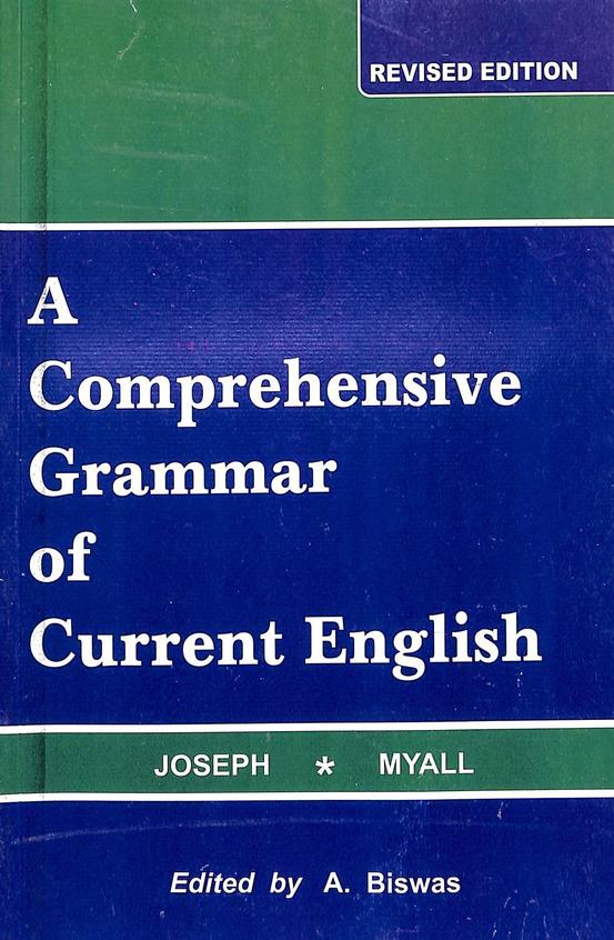 Buy Comprehensive Grammar Of Current English Icse Book Cj Joseph Eg 