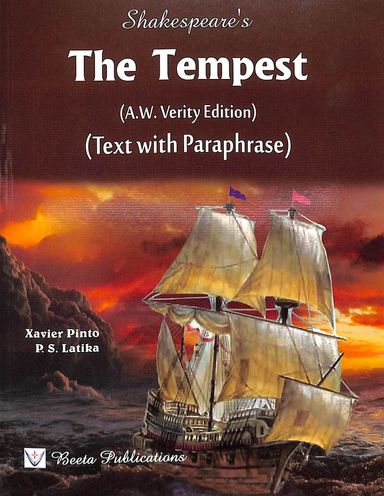 Buy Shakespeares The Tempest Text With Paraphrase book : Xavier Pinto ...