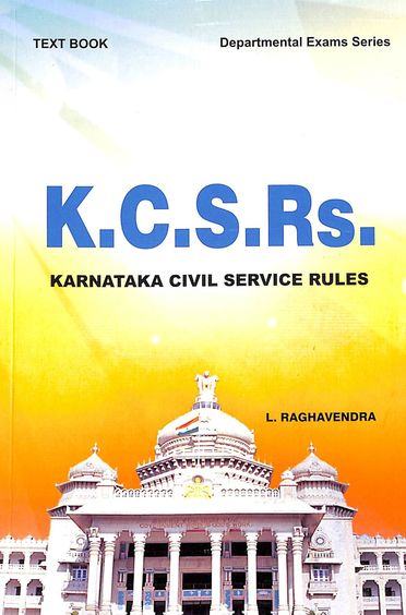 Buy Kcsrs Karnataka Civil Service Rules book : L Raghavendra ...