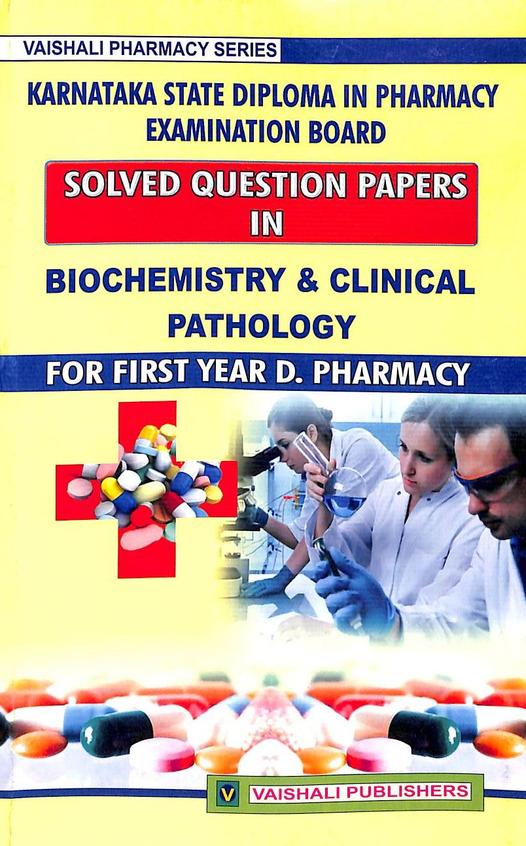 Buy Biochemistry & Clinical Pathology 1st Year Diploma In Pharmacy book ...