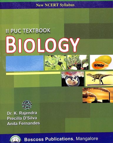 Buy Biology For 2 Puc Textbook : Ncert Syllabus book : K Rajendra ...