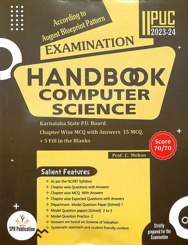 Buy Spr 5 Star Series Computer Science 2 Puc For 2024-25 Examination ...