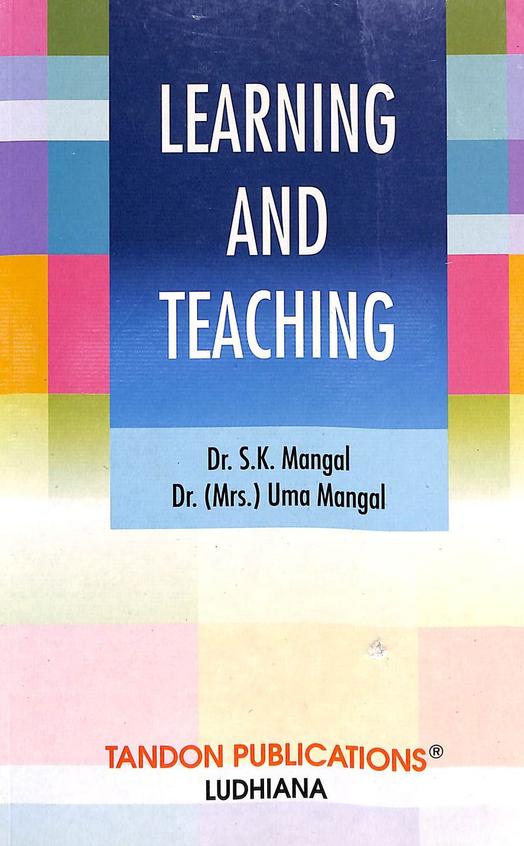 Buy Learning & Teaching book : Sk Mangal,Uma Mangal , 1234109069 ...