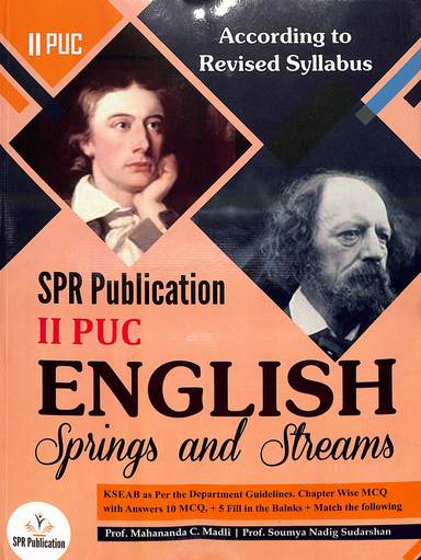Buy Spr English 2nd Puc Springs & Streams Guide book : T Geetha,S N Prathama , 1234110245 ...