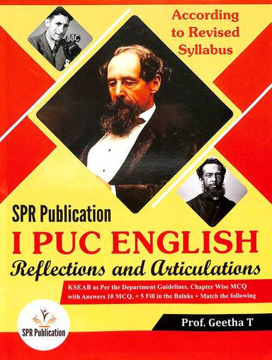 Buy 1 Puc English Reflections & Articulations book : T Geetha ...