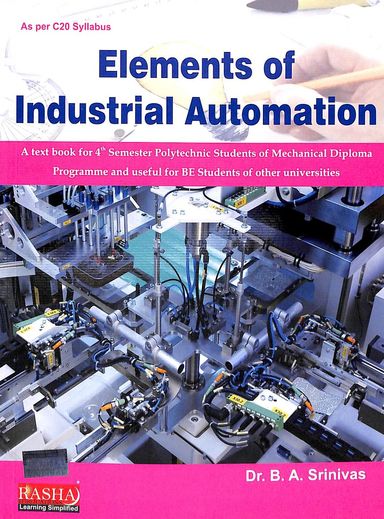 Buy Elements Of Industrial Automation For 4th Sem Mechanical Diploma ...