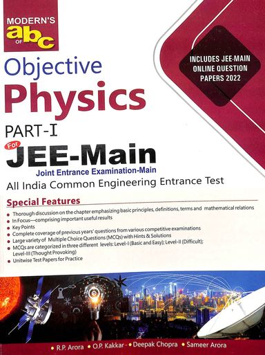 Buy Modern Abc Of Objective Physics For Jee Main Part 1 book : Rp Arora ...