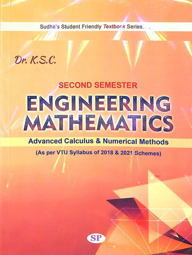 Buy Engineering Matheamtics For 2nd Sem Advanced Calculus & Numerical Methods : Vtu book : Ks ...